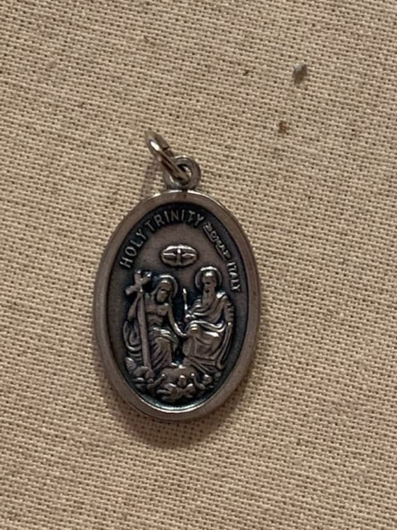 Holy Trinity Italy medal / Ruega por Nosotros | Etsy