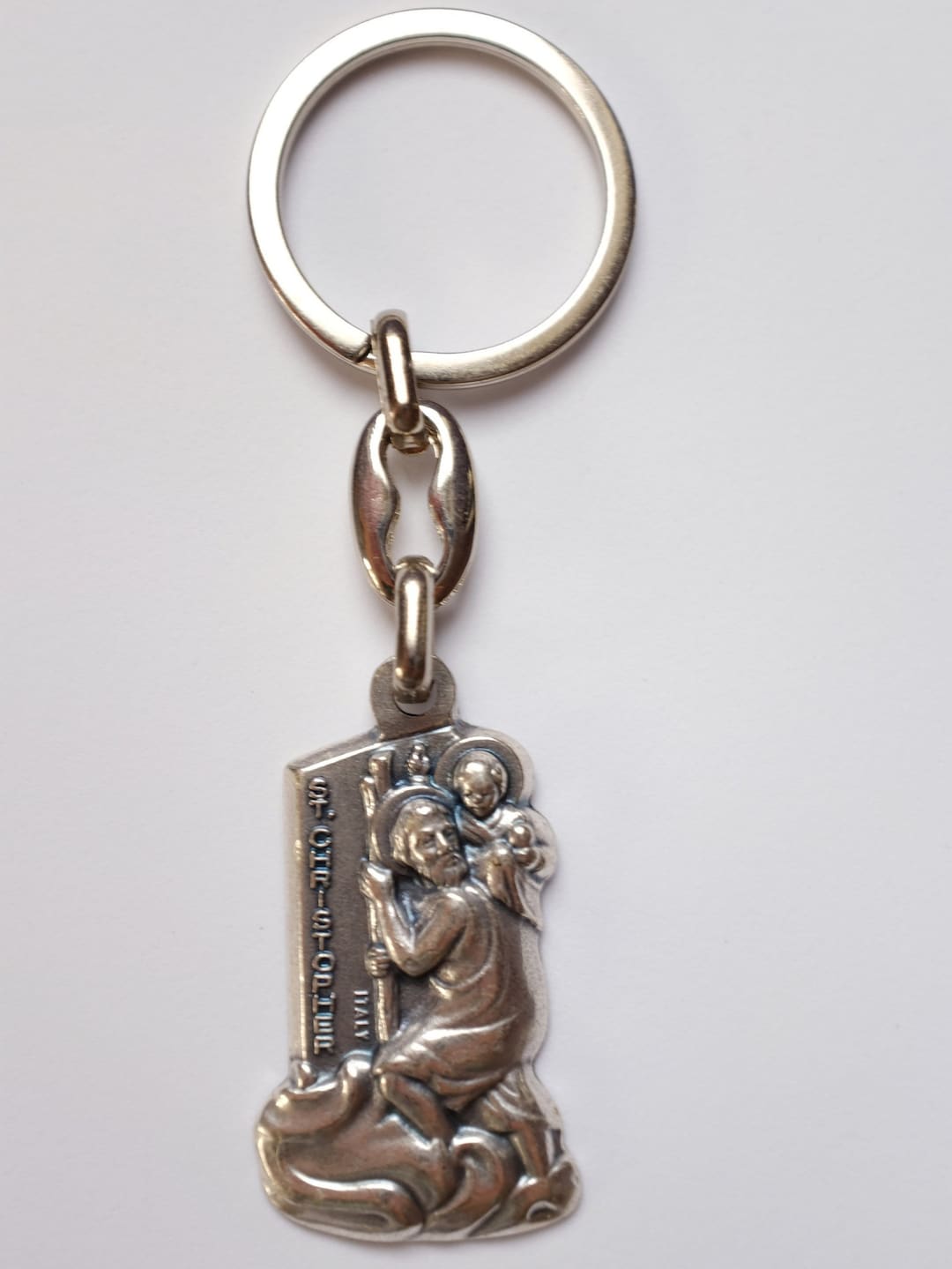 St. Christopher Keychain * for Protection - Etsy