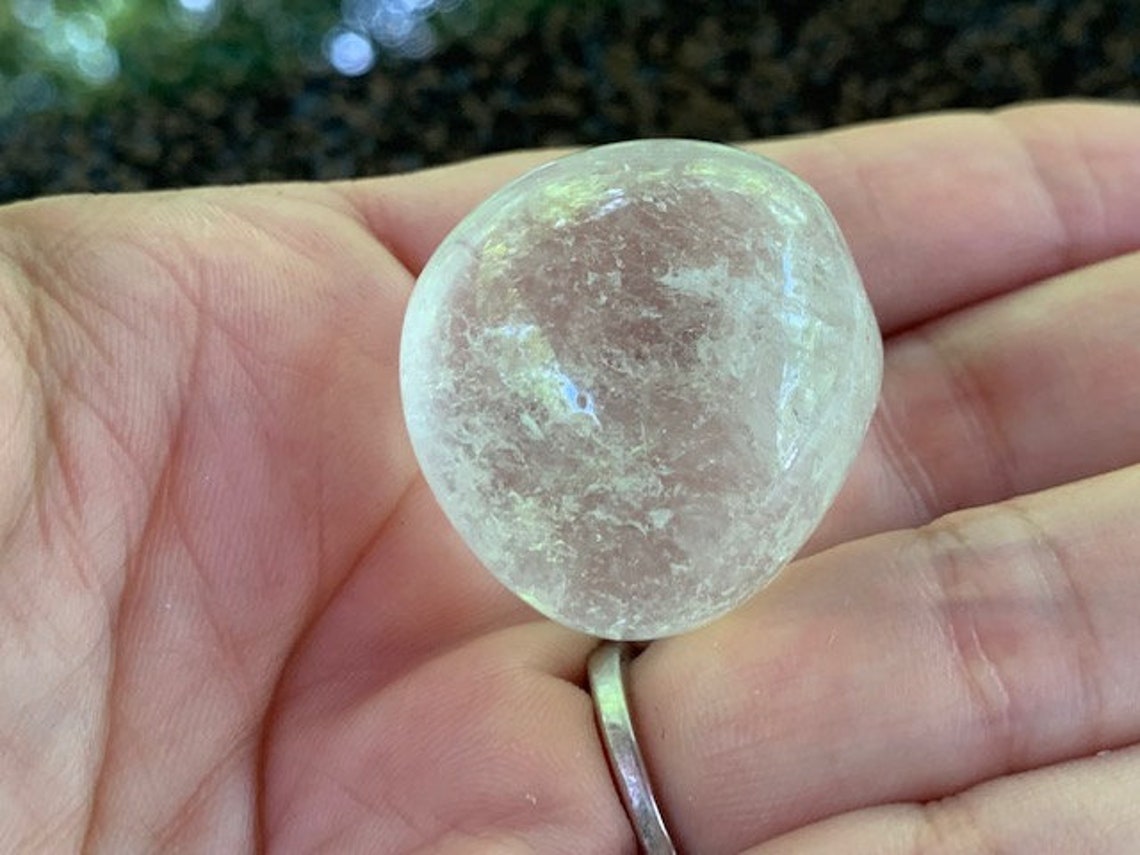 Piedra de cuarzo transparente cristal de cuarzo transparente - Etsy España