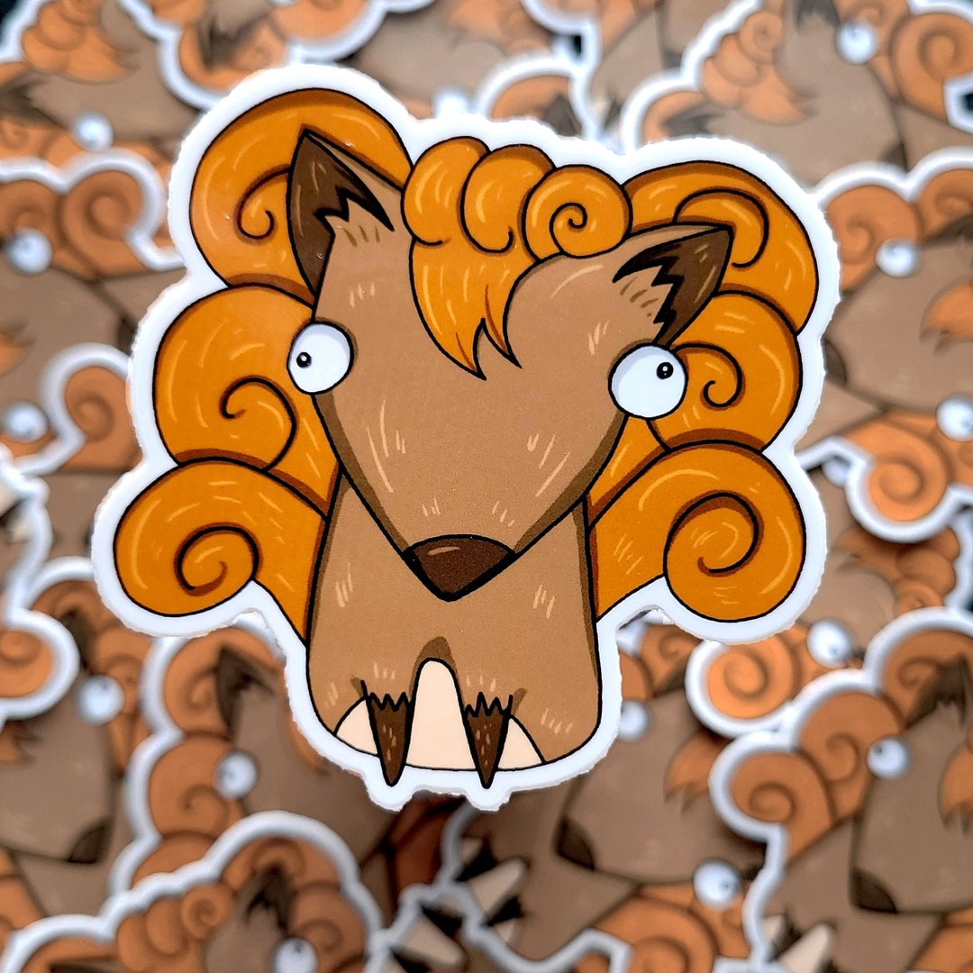 Vinyl Sticker Vulpix 3x3 - Etsy