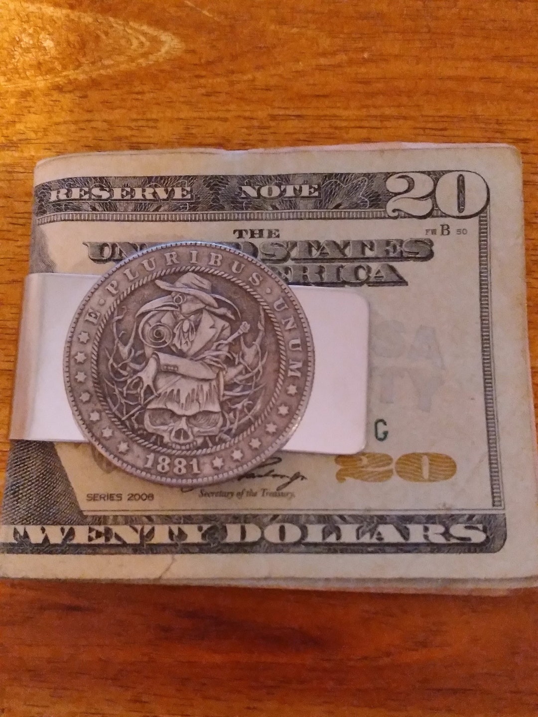 MCHPDMD Elegant Vintage Coin Money Clip - Etsy