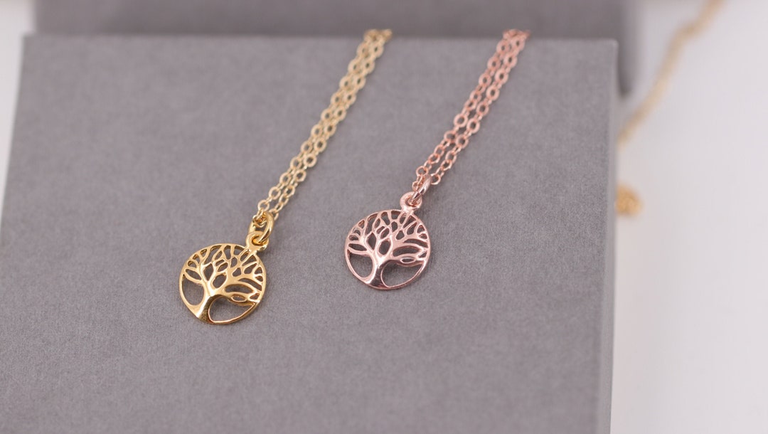 Life Tree, Gold-filled Chain, Gold-filled Chain With Pendant, Tree of ...