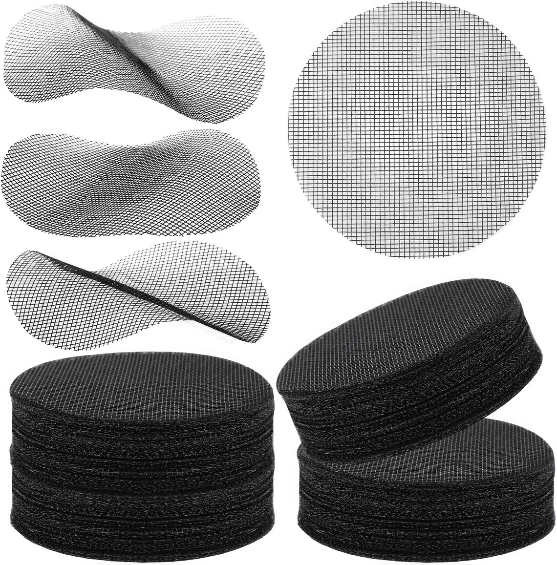 4 Inch Flower Pot Mesh Pads (10 Pack), Garden & Potting Polyethylene ...