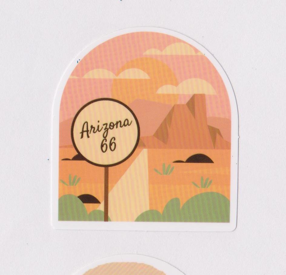 Arizona Desert Stickers: Cactus, Nature, Travel Decals - UV Protected ...
