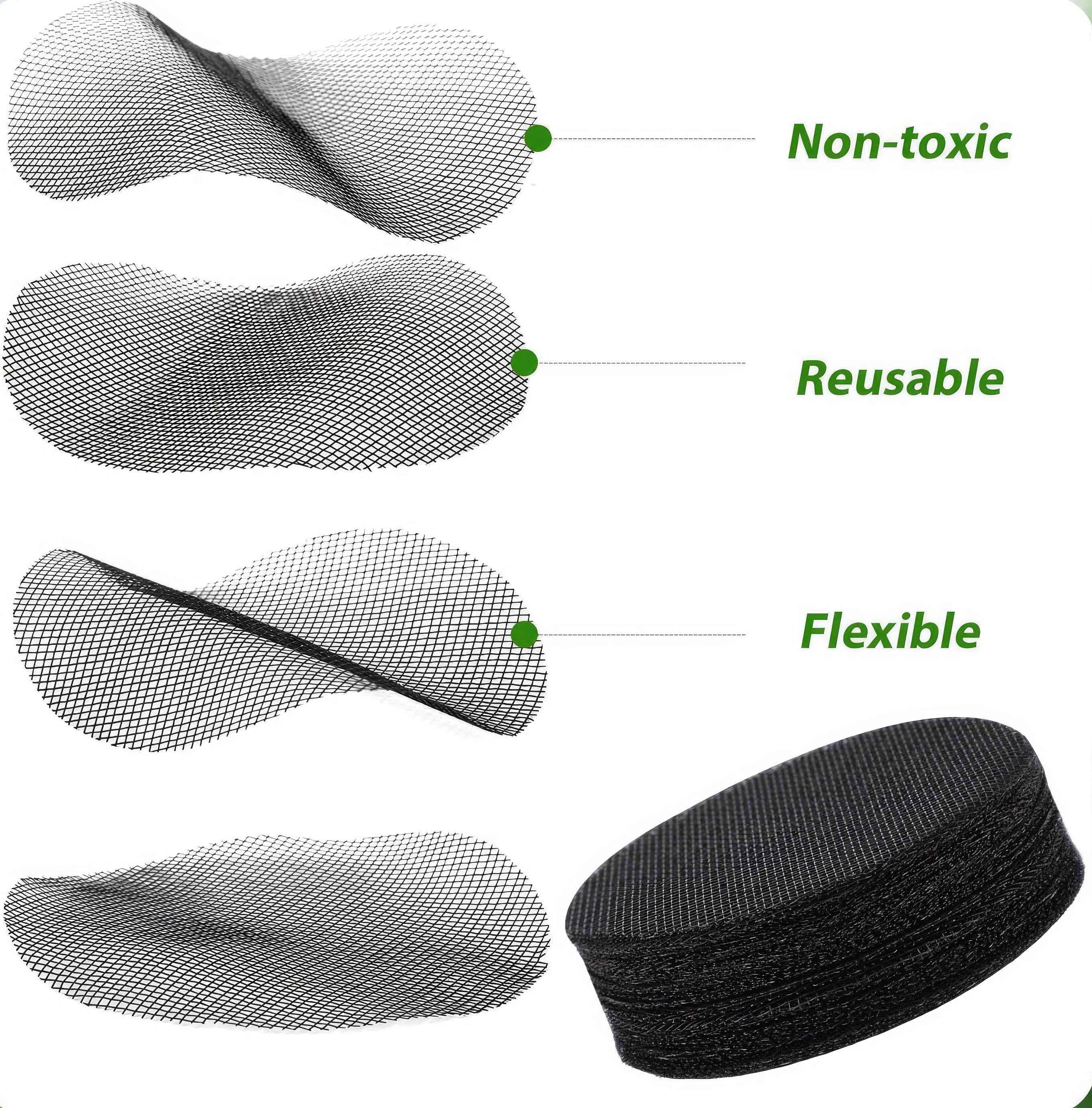 4 Inch Flower Pot Mesh Pads (10 Pack), Garden & Potting Polyethylene ...