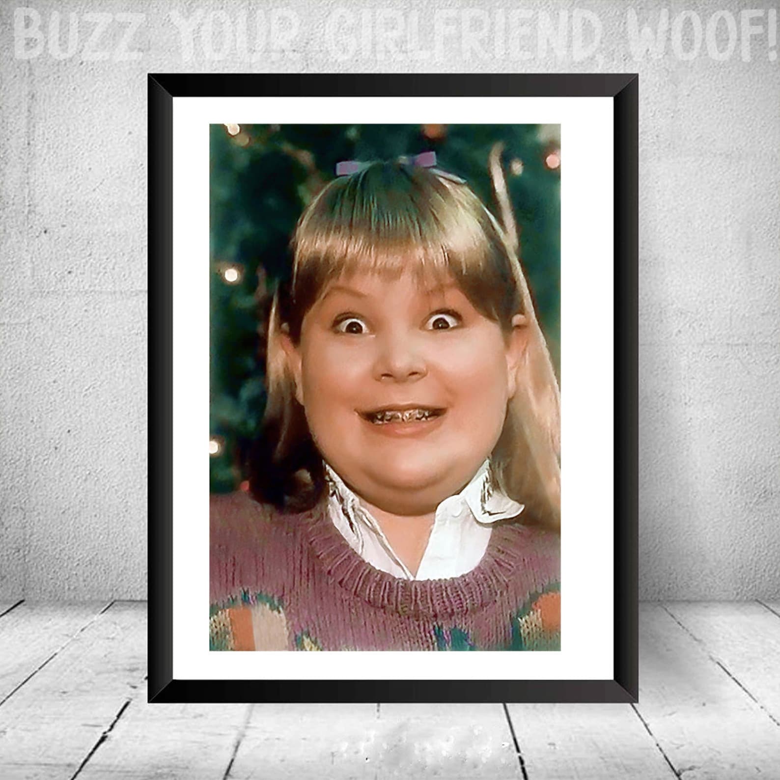 Home Alone Mcallister Family Photo Buzz's Girlfriend - Etsy