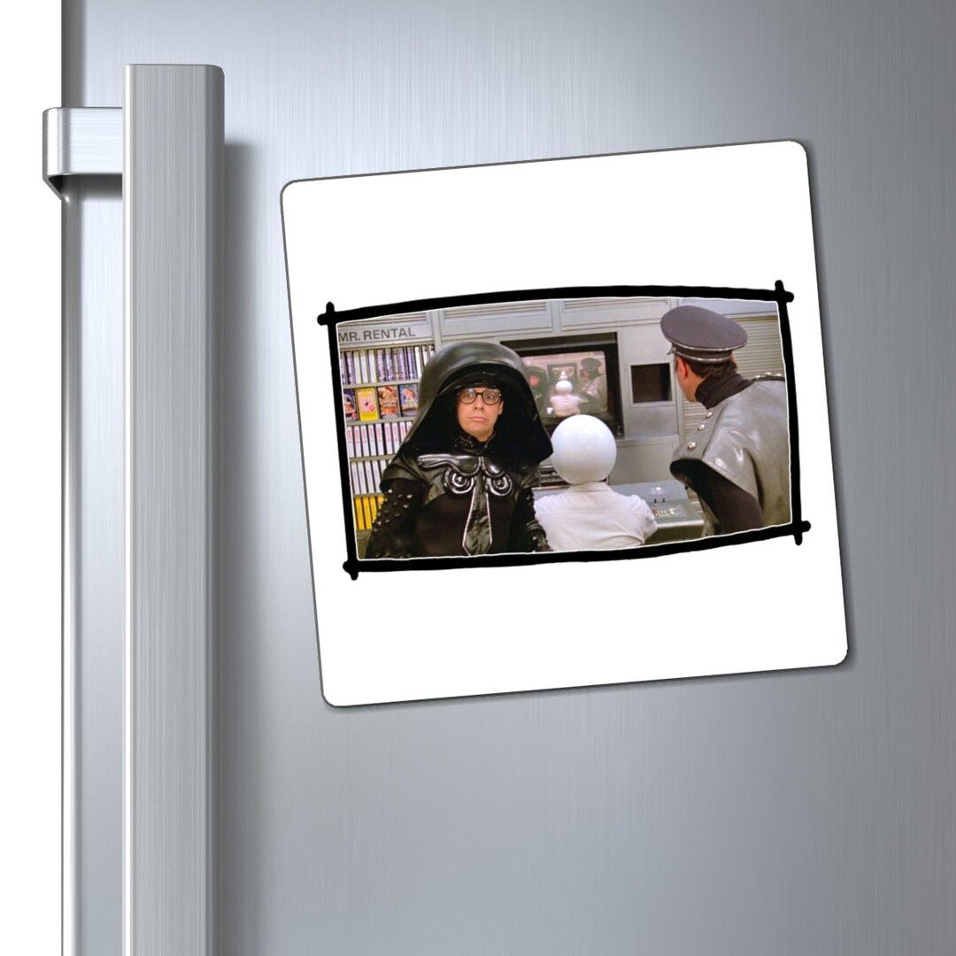 Spaceballs Funny Kitchen Magnet Dark Helmet Colonel Sanders Lone Star ...