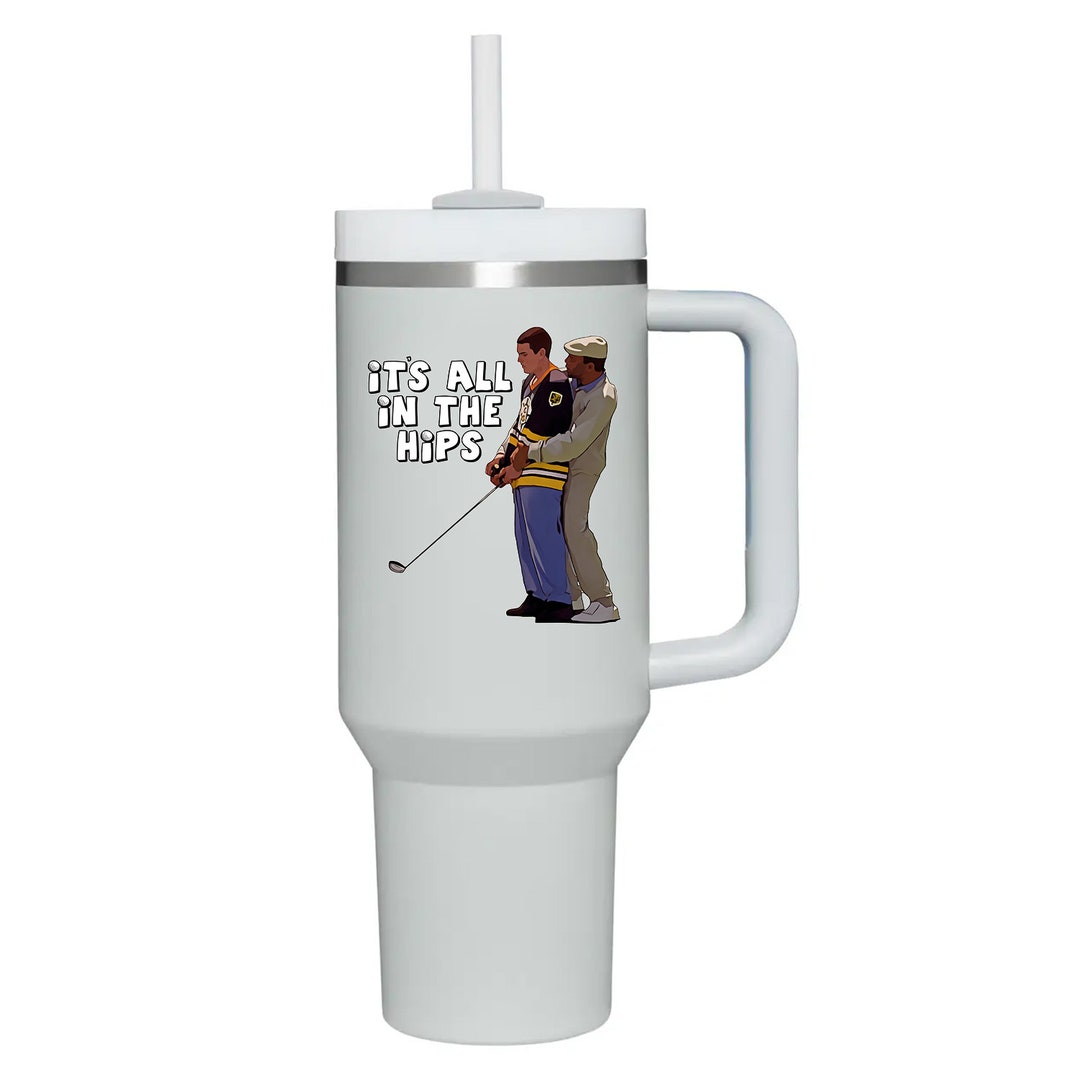 Happy Gilmore It's All in the Hips Funny Sticker Adam Sandler Chubbs ...