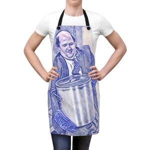 Kevin Malone the Office Famous Chili Funny Print Apron (AOP) Christmas ...