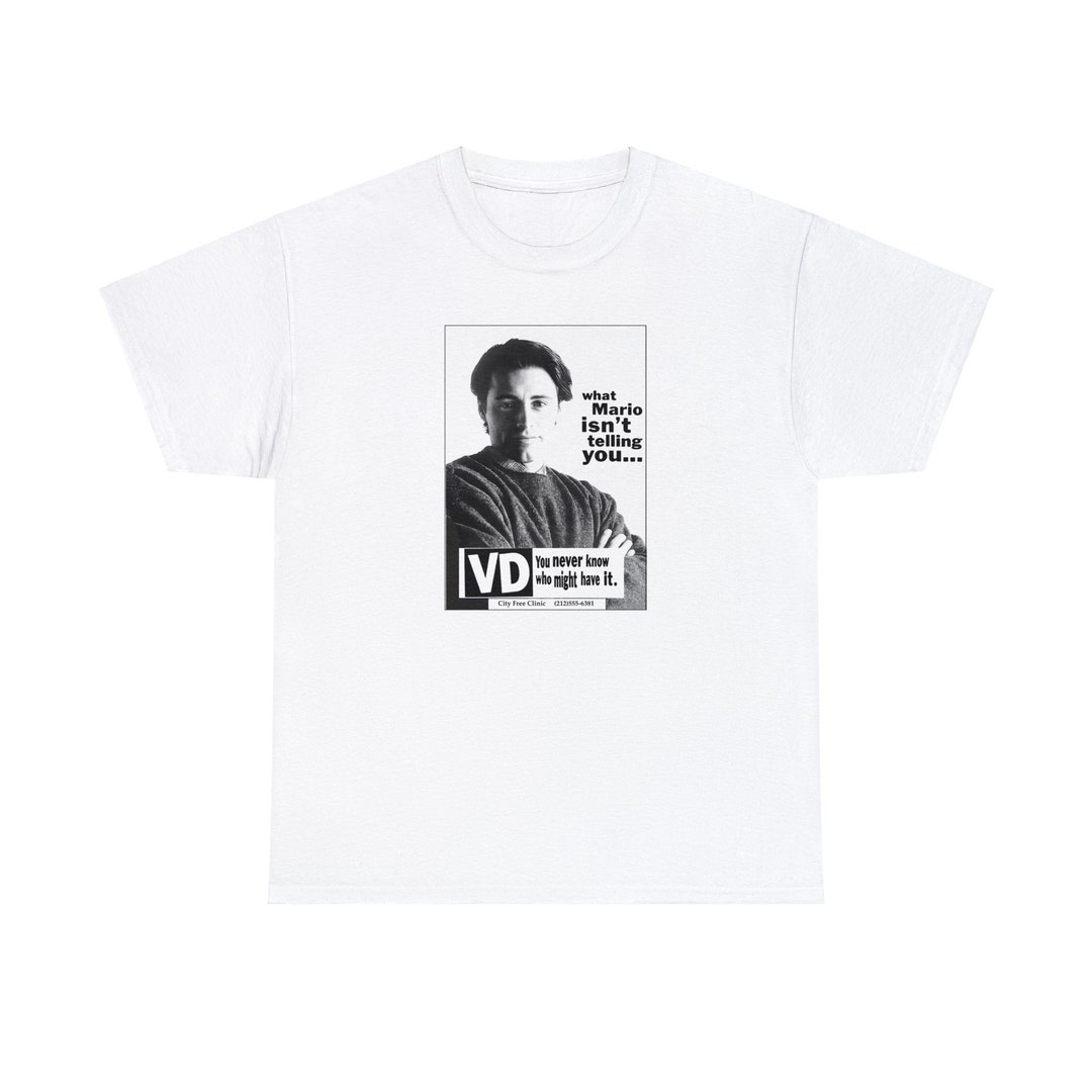 Friends Replica Joey VD Poster Funny T-shirt Unisex Cotton Tee Gift ...