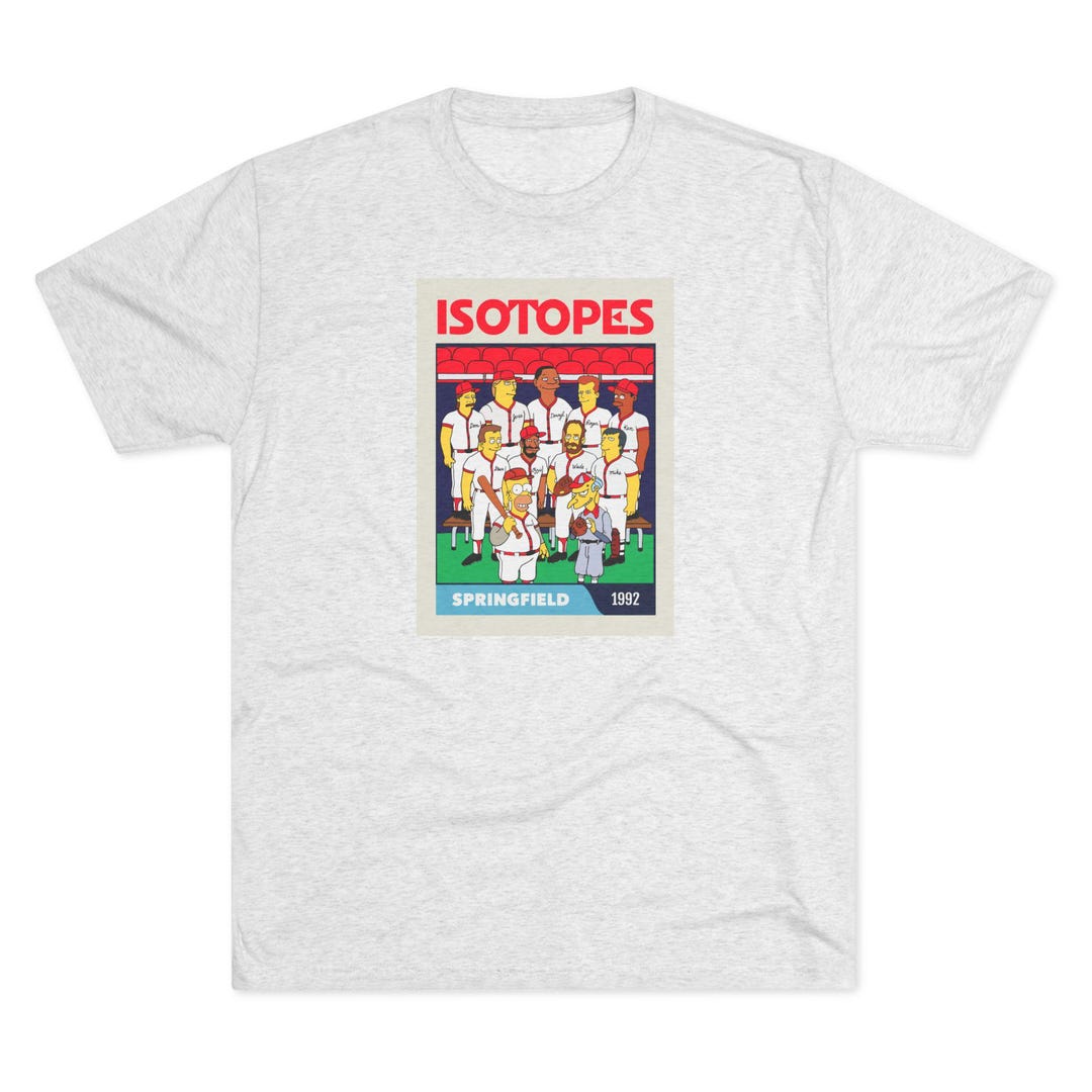 Retro Sports Tee, Vintage Isotopes Crew Shirt, Casual Wear, Gift for ...