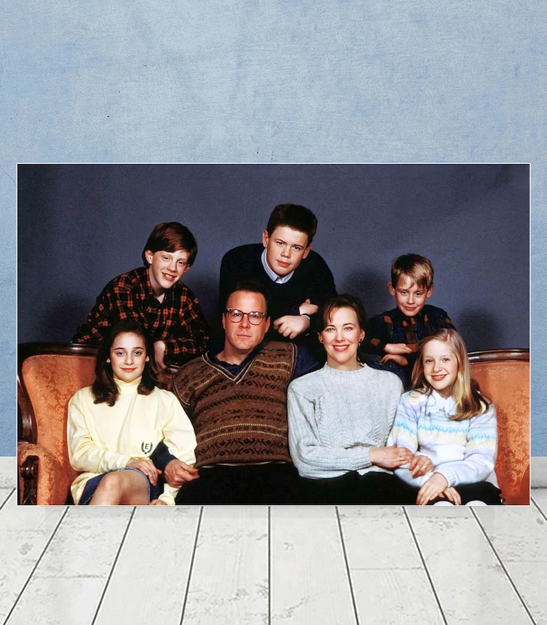 Home Alone Mcallister Family Photo Buzz's Girlfriend - Etsy