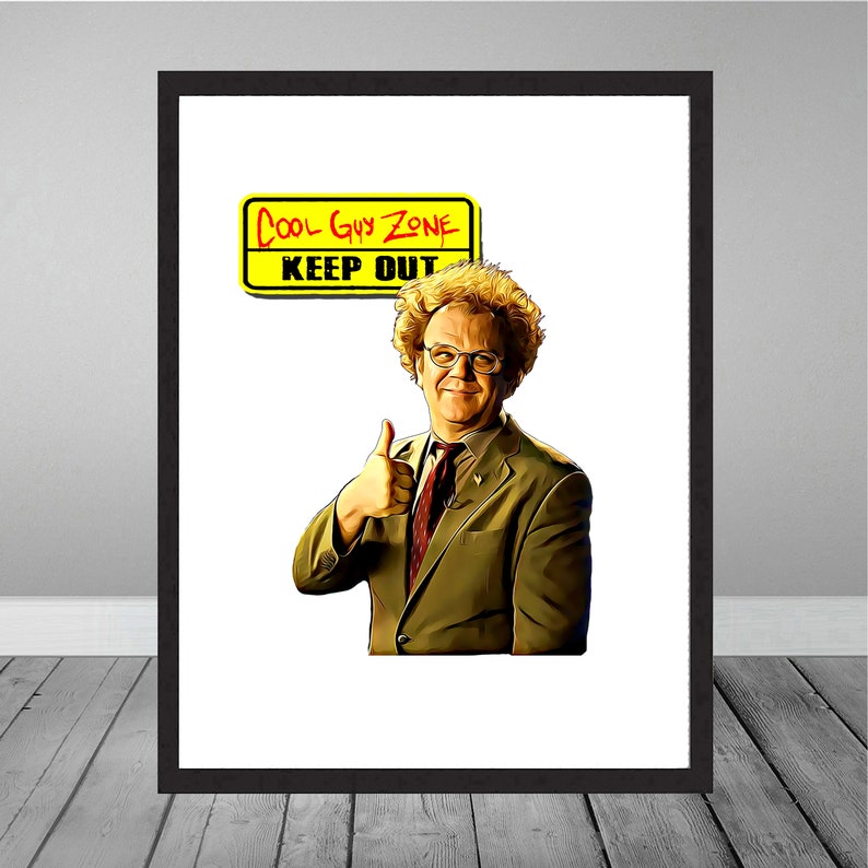 Check It Out With Dr Steve Brule Cool Guy Zone Print Poster - Etsy