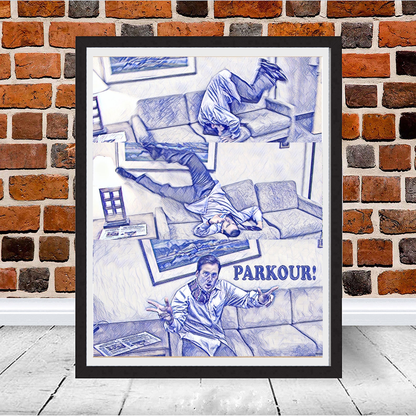 The Office Kevin's Famous Chili Art Spilling Collage of - Etsy