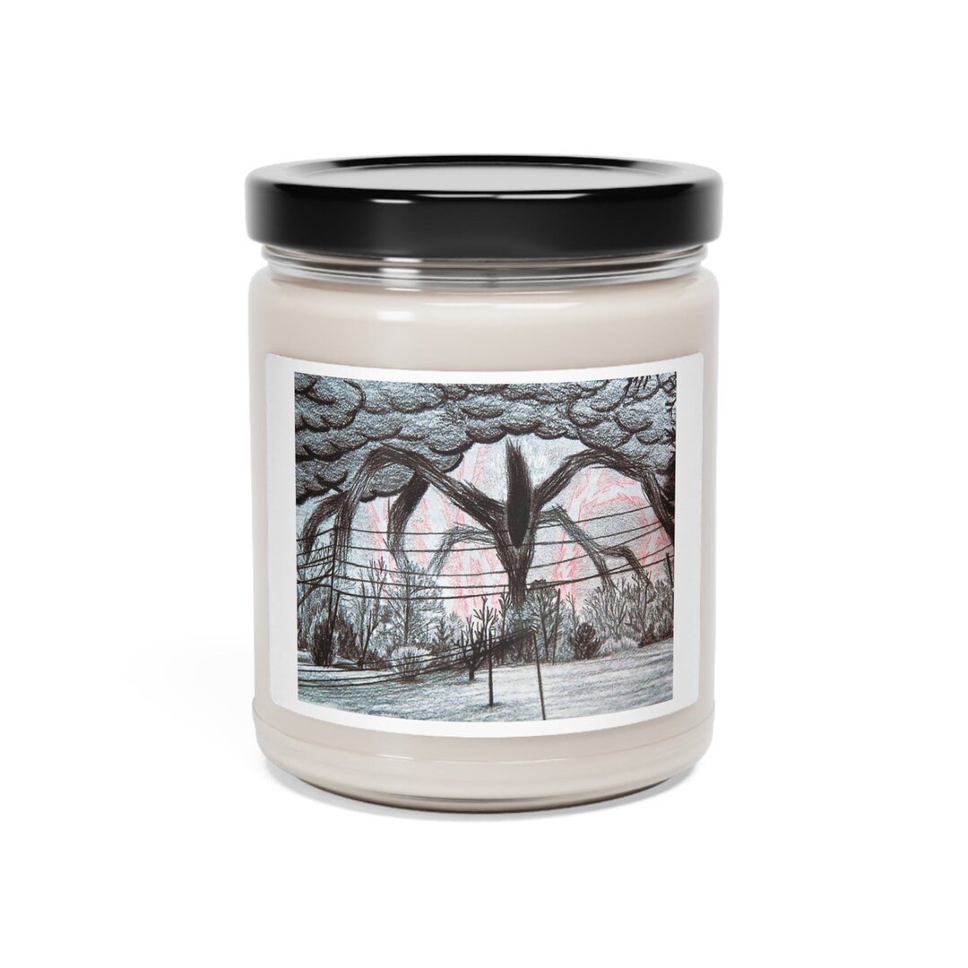 Stranger Things Will's Shadow Monster Drawing Scented Soy Candle, 9oz ...