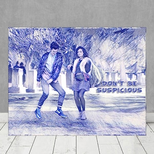 Parks and Recreation Don't Be Suspicious Jean Ralphio Mona Lisa Wall ...