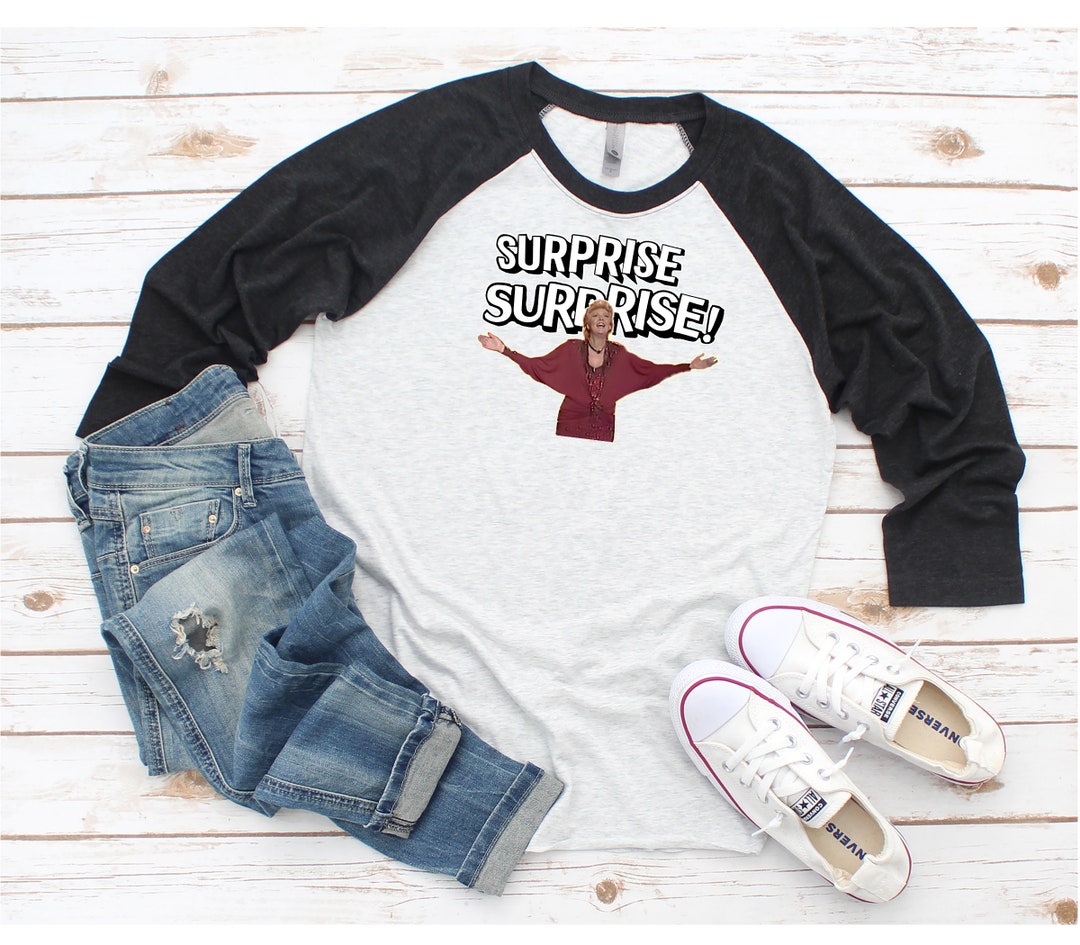 Surprise Surprise Tiktok Meme Funny Shirt Unisex Tri-blend Premium Soft ...