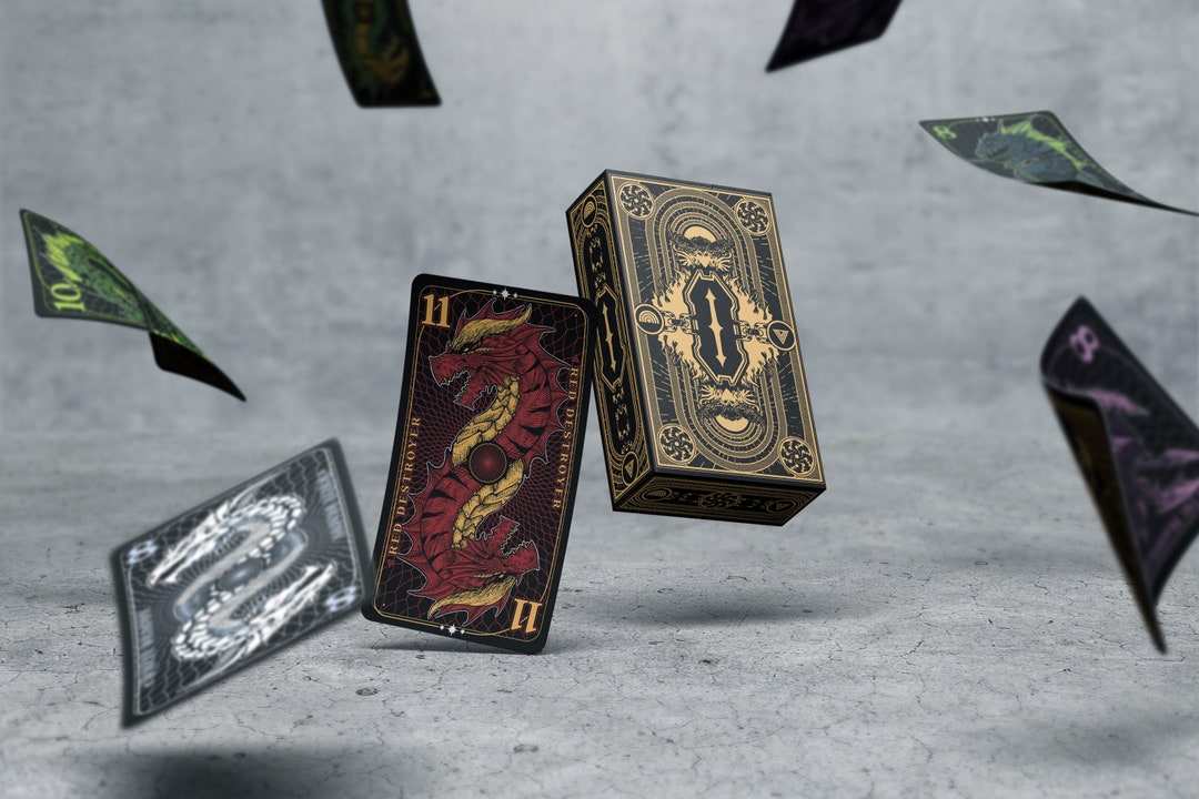 3DA Reillustrated | Three Dragon Ante Compatible Cards - Etsy