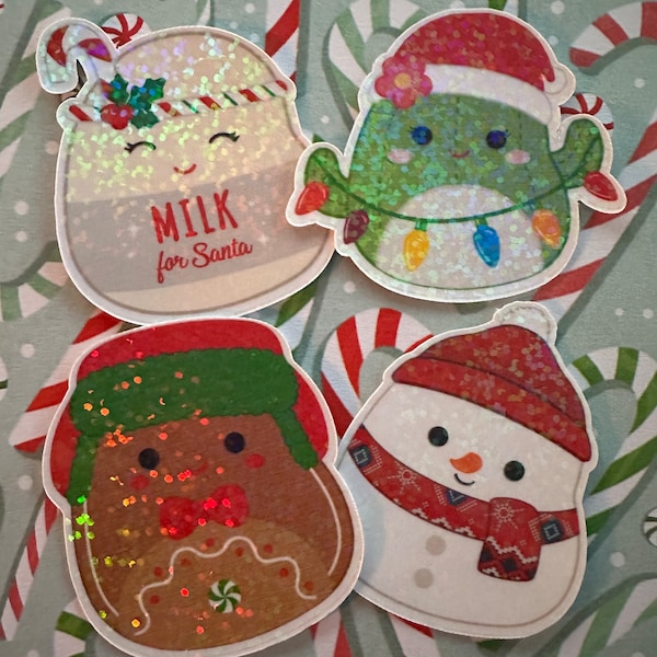 Squishmallow Sticker Cat - Etsy