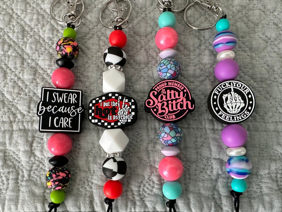 Beaded Bookmark, Keychain or Kindle Strap-bookish Gift, Book Lover ...