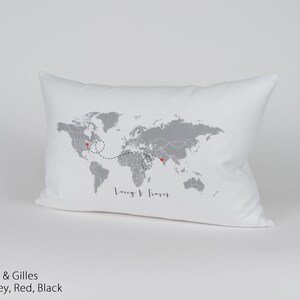 Long Distance Relationship Pillow Long Distance Relationship | Etsy