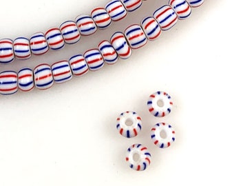 Striped Trade Beads | Etsy