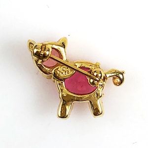 Joan Rivers Gold Pink Crystal Pig Pin Brooch NIB Classic Collection ...