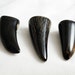 Sale Large Black Horn Tooth Pendants - Lucky Amulets Toggle Natural ...