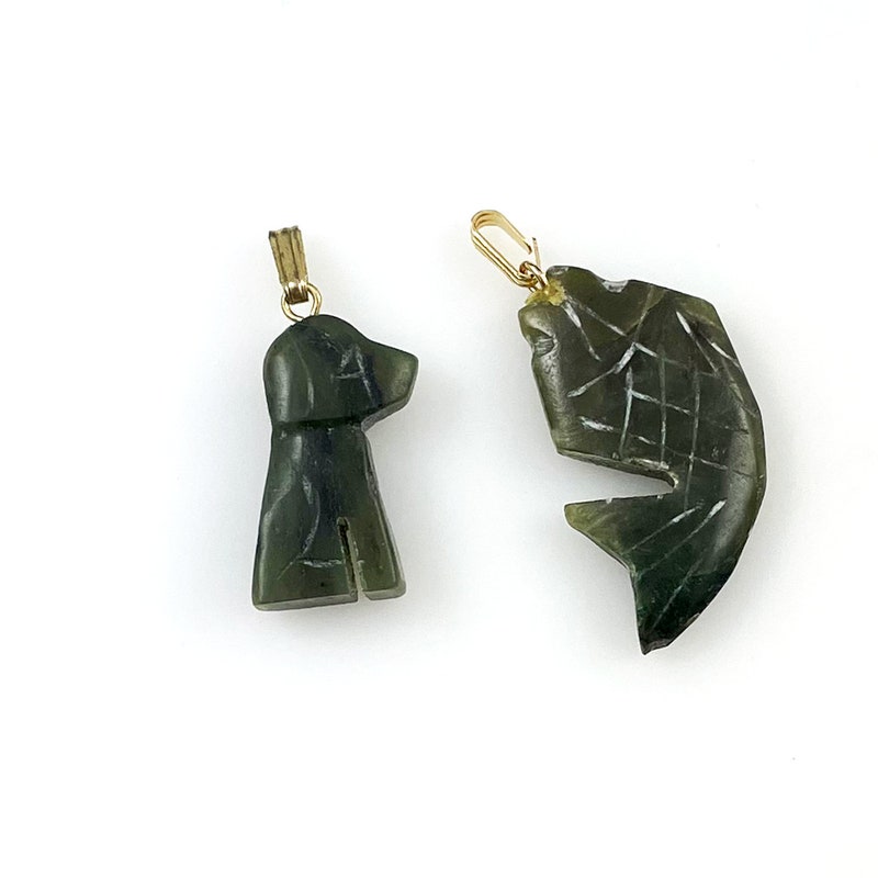 Fish Jade Pendant - Etsy