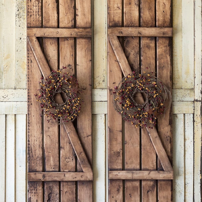 Primitive Shutters - Etsy
