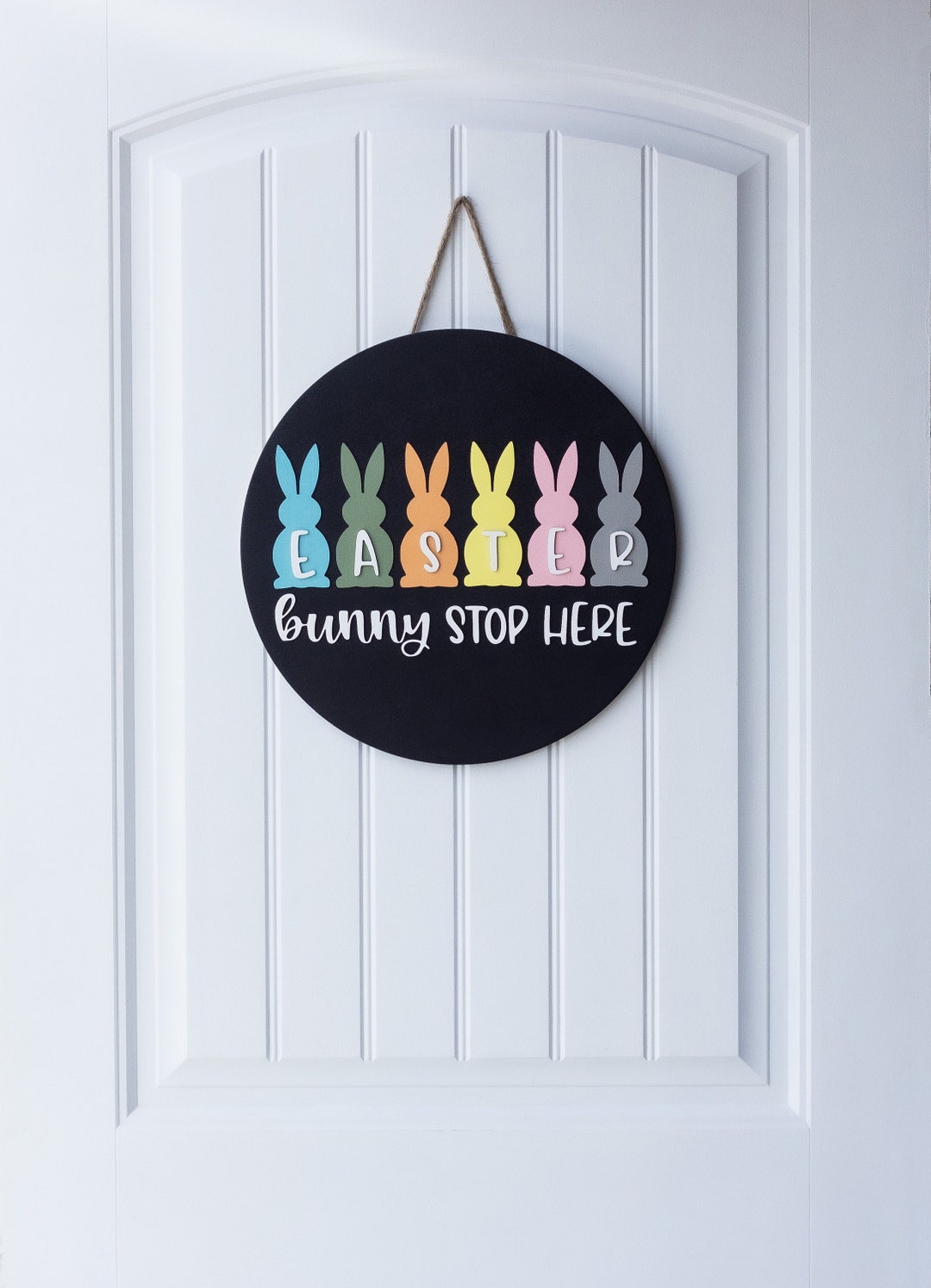 Easter Wreath Easter Door Hanger Easter Wreath for Front Door Spring ...