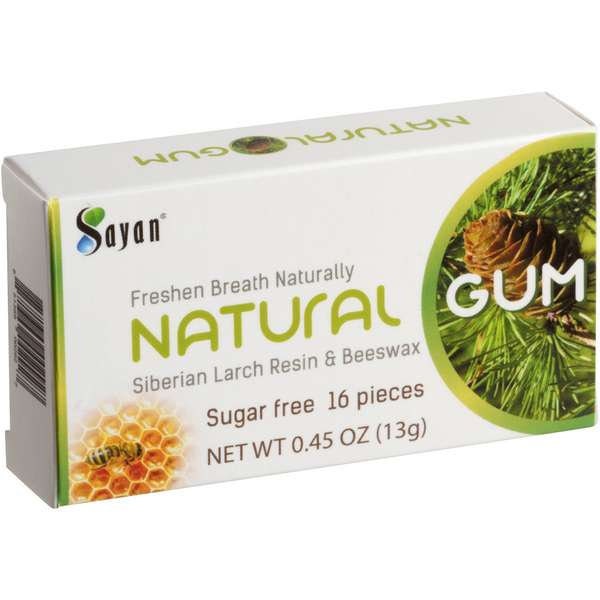 Chewing Gum, Sugar Free Natural Gum With Pine Tree Resin and Beeswax ...