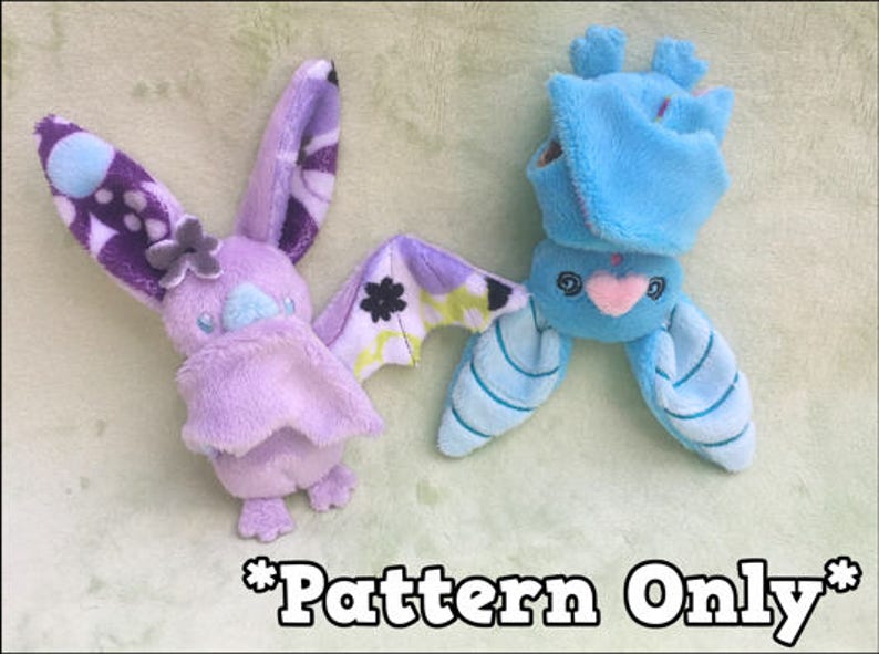 Batty Bat ITH in the Hoop Embroidery File Pattern 4x4 ONLY - Etsy