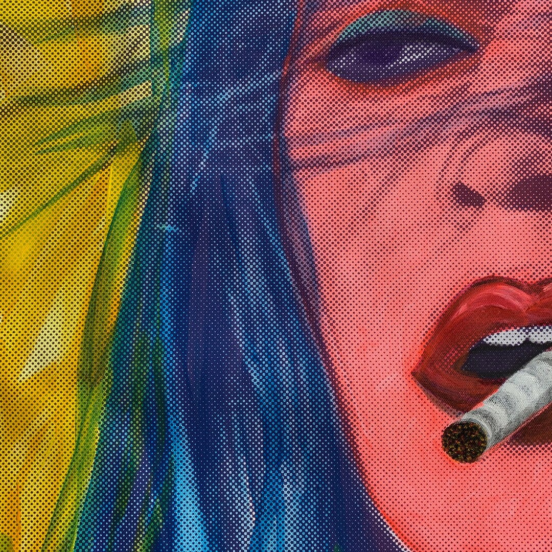 PAINTING ARTWORK CELEBRITY Pop Art Diva Devine 17 - Etsy
