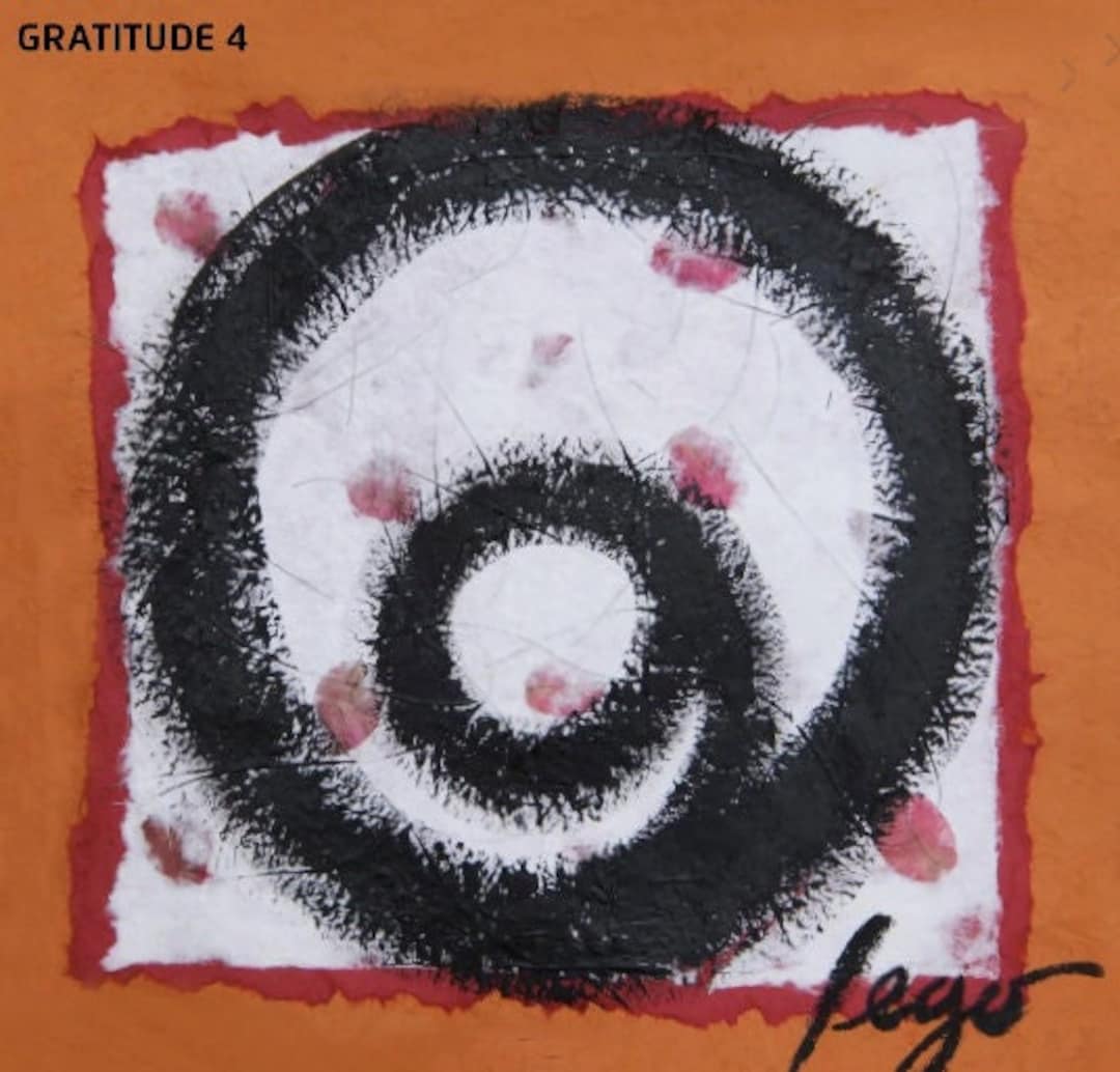 PAINTING ARTWORK COLLAGE Gratitude - Etsy