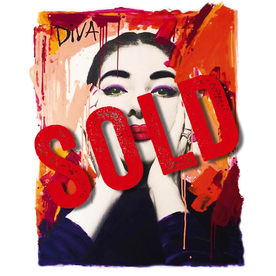 PAINTING CELEBRITY ARTWORK Diva Devine Extra Large 3. - Etsy