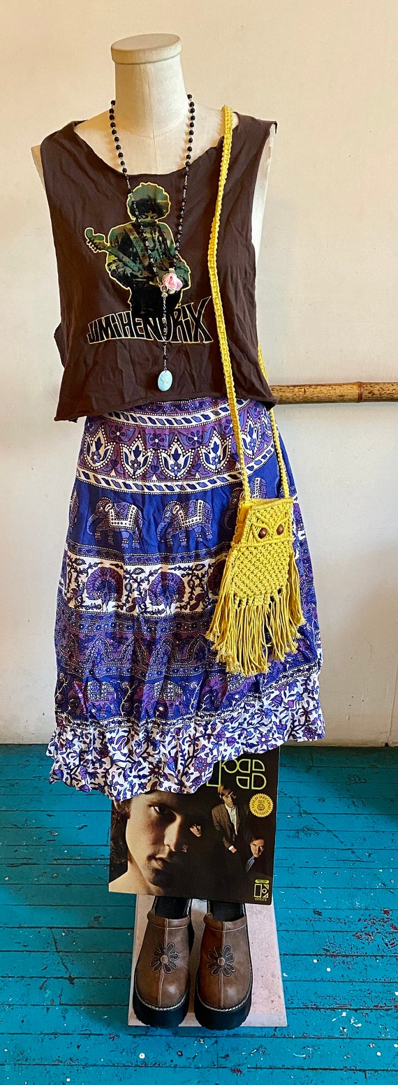 Vintage 90s boho elephant - Gem