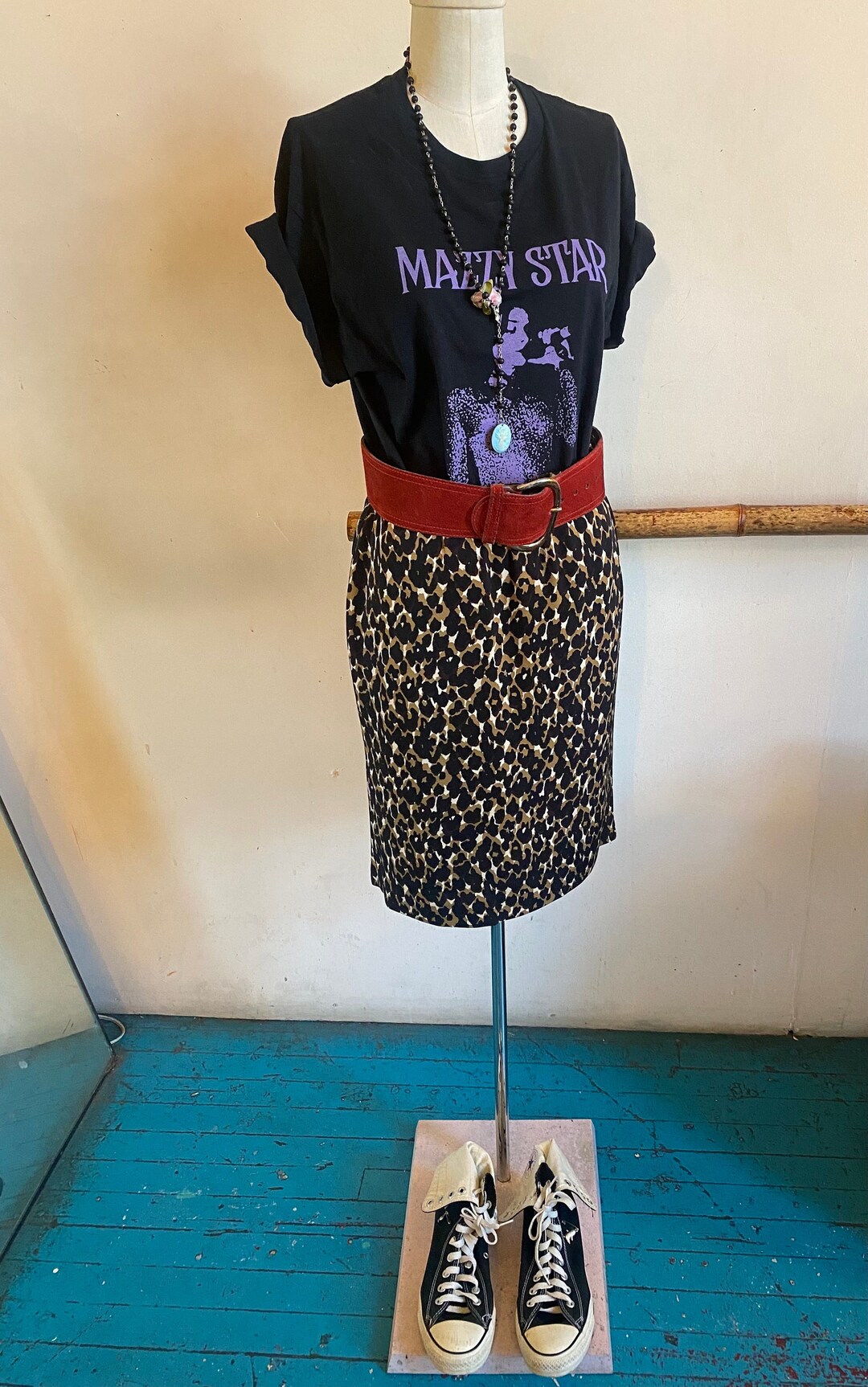 Vintage 60s/70s Calderon Rust Deep Orange Colored Suede Handmade ...