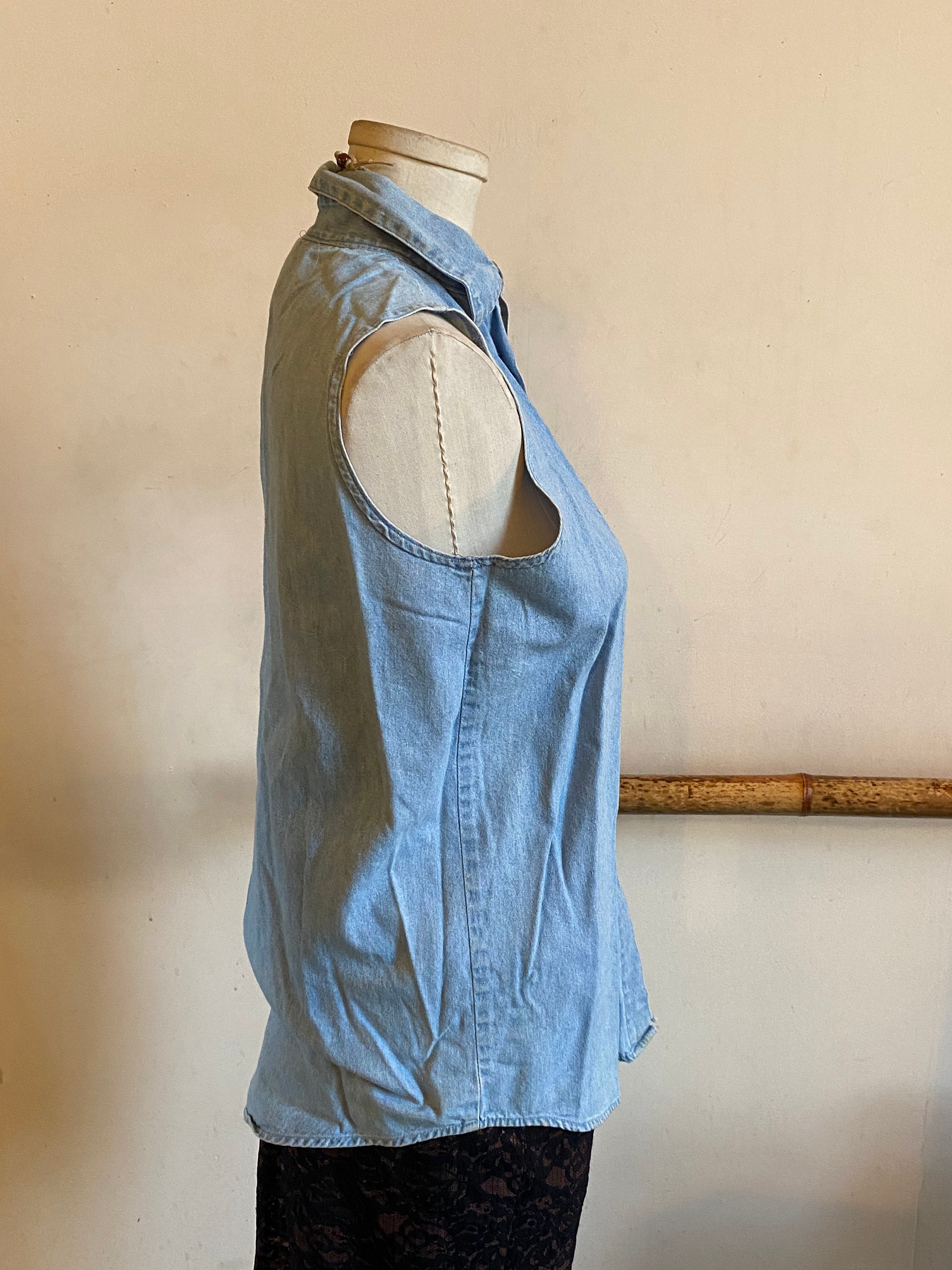 Vintage 1990s Jerry Leigh Cartoon Characters Mickey Sleeveless Hipster ...