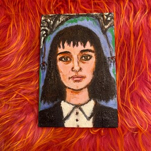 Lydia Deetz Say His Name Hand Painted Mini Portrait - Etsy