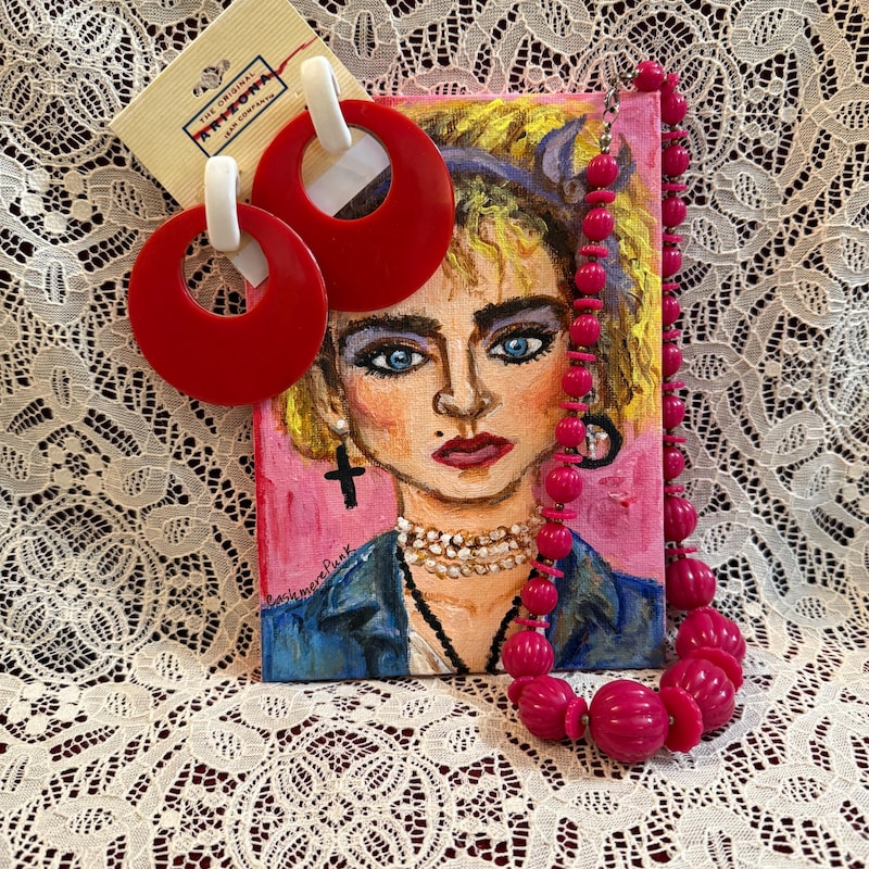 80s Like Earrings - Etsy