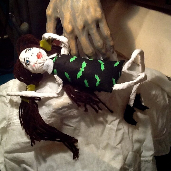 Mathilde the Sweet Gothic Lolita Accessory: A Sculptural Cloth Doll ...