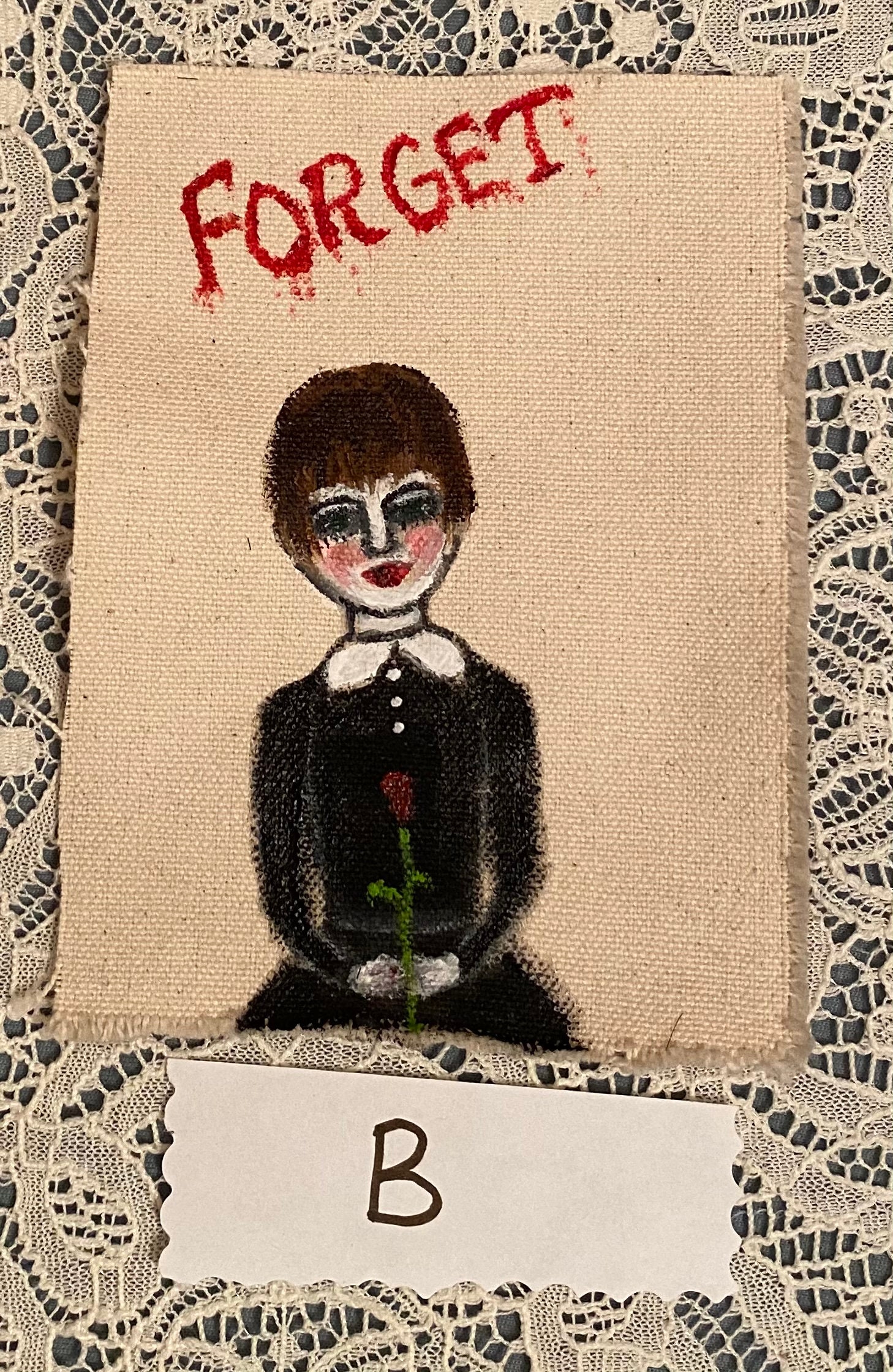 Assorted DIY Punk Goth Emo Hand Painted Patches | Etsy