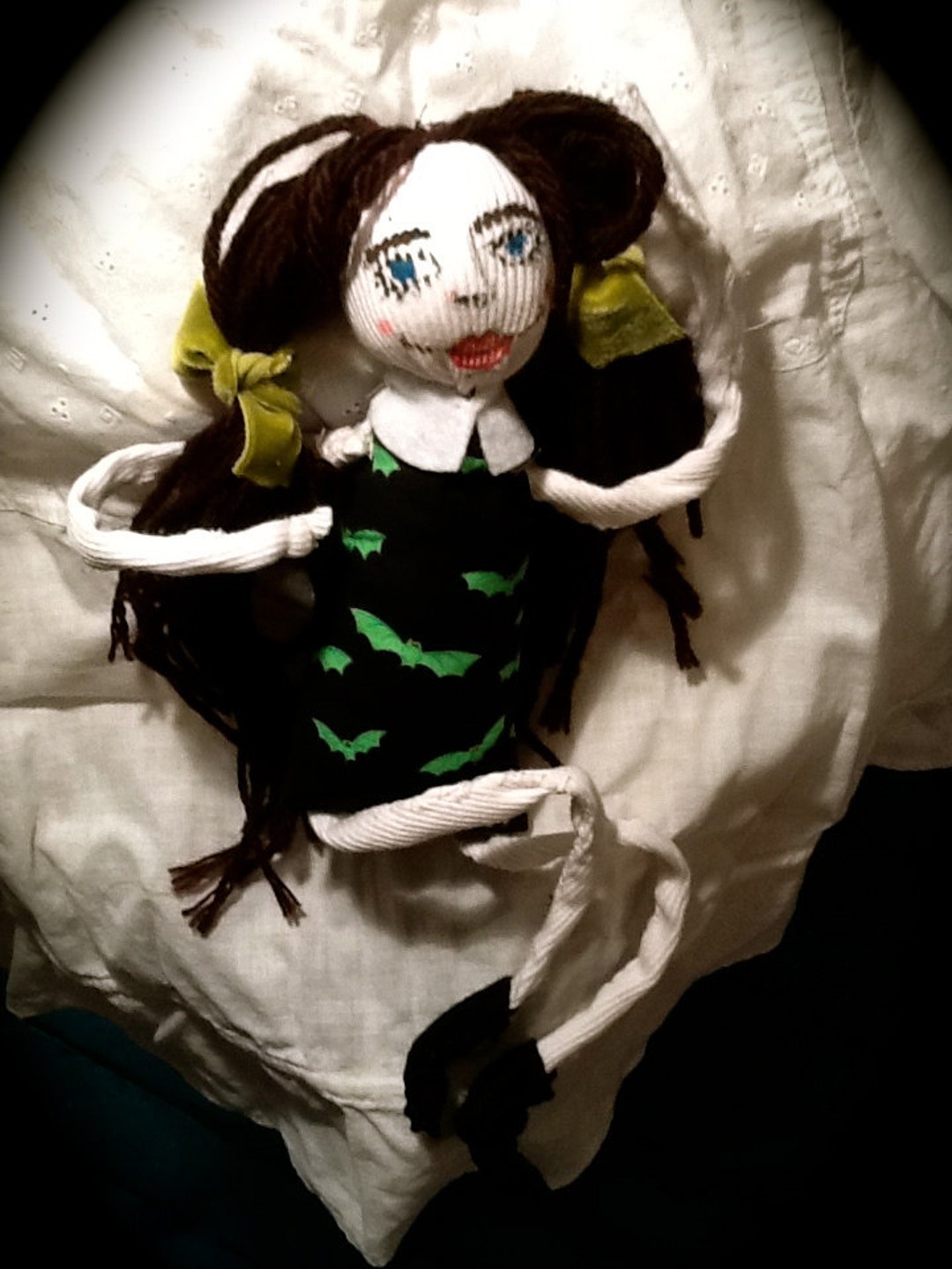 Mathilde the Sweet Gothic Lolita Accessory: A Sculptural Cloth Doll ...