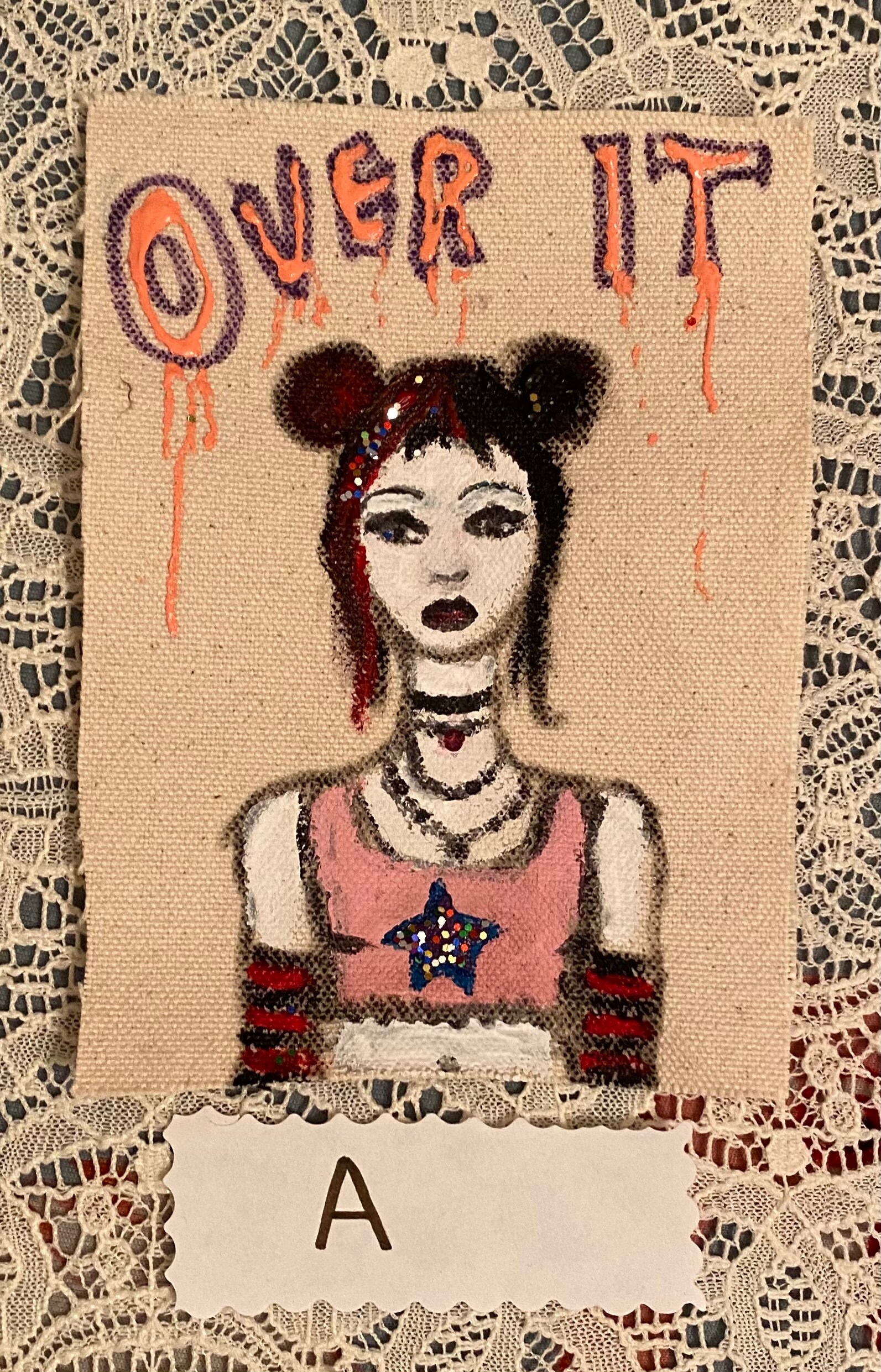 Assorted DIY Punk Goth Emo Hand Painted Patches | Etsy