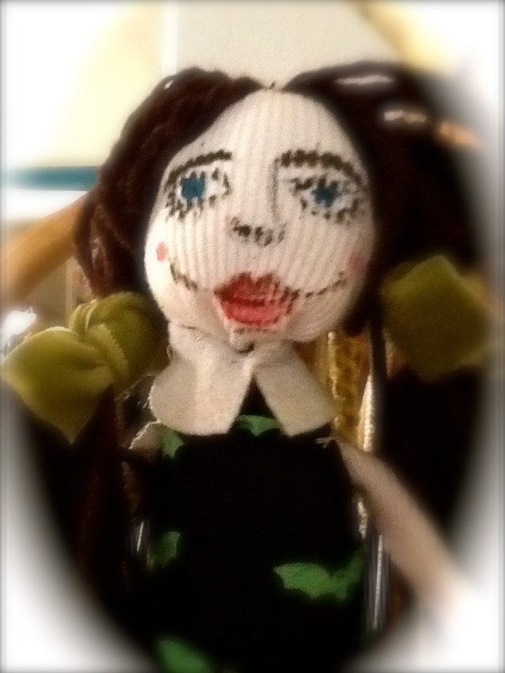 Mathilde the Sweet Gothic Lolita Accessory: A Sculptural Cloth Doll ...