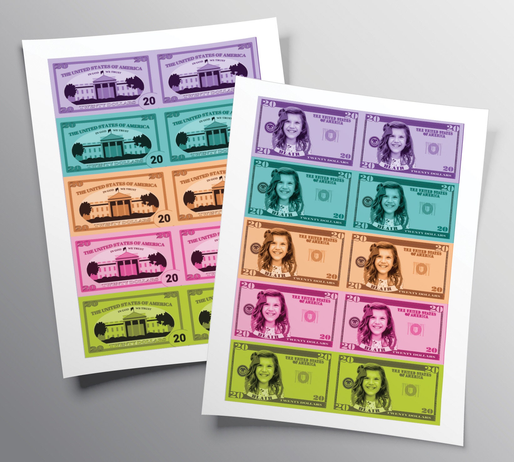 CUSTOM Play Money - Etsy