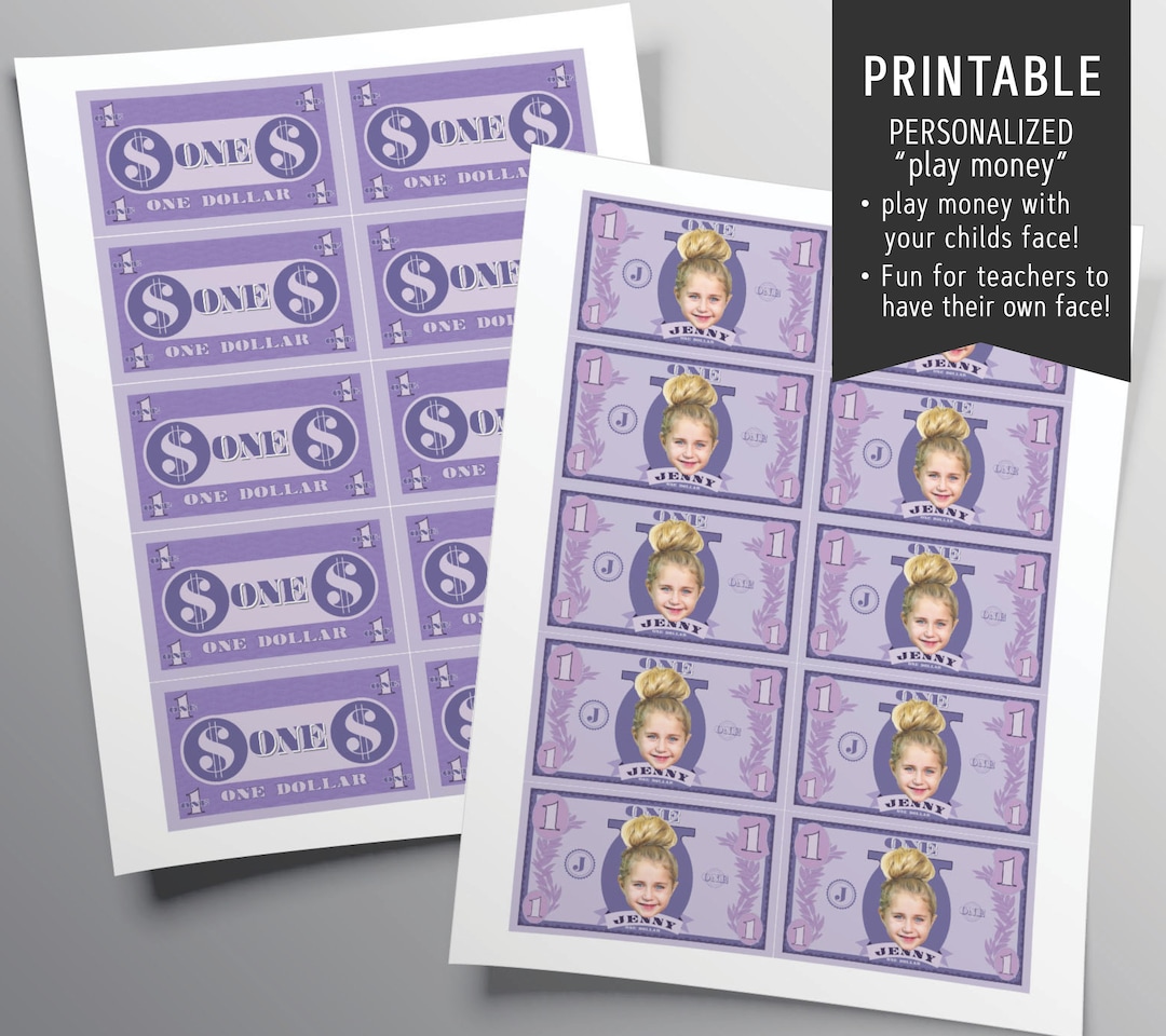 CUSTOM Play Money! - Etsy