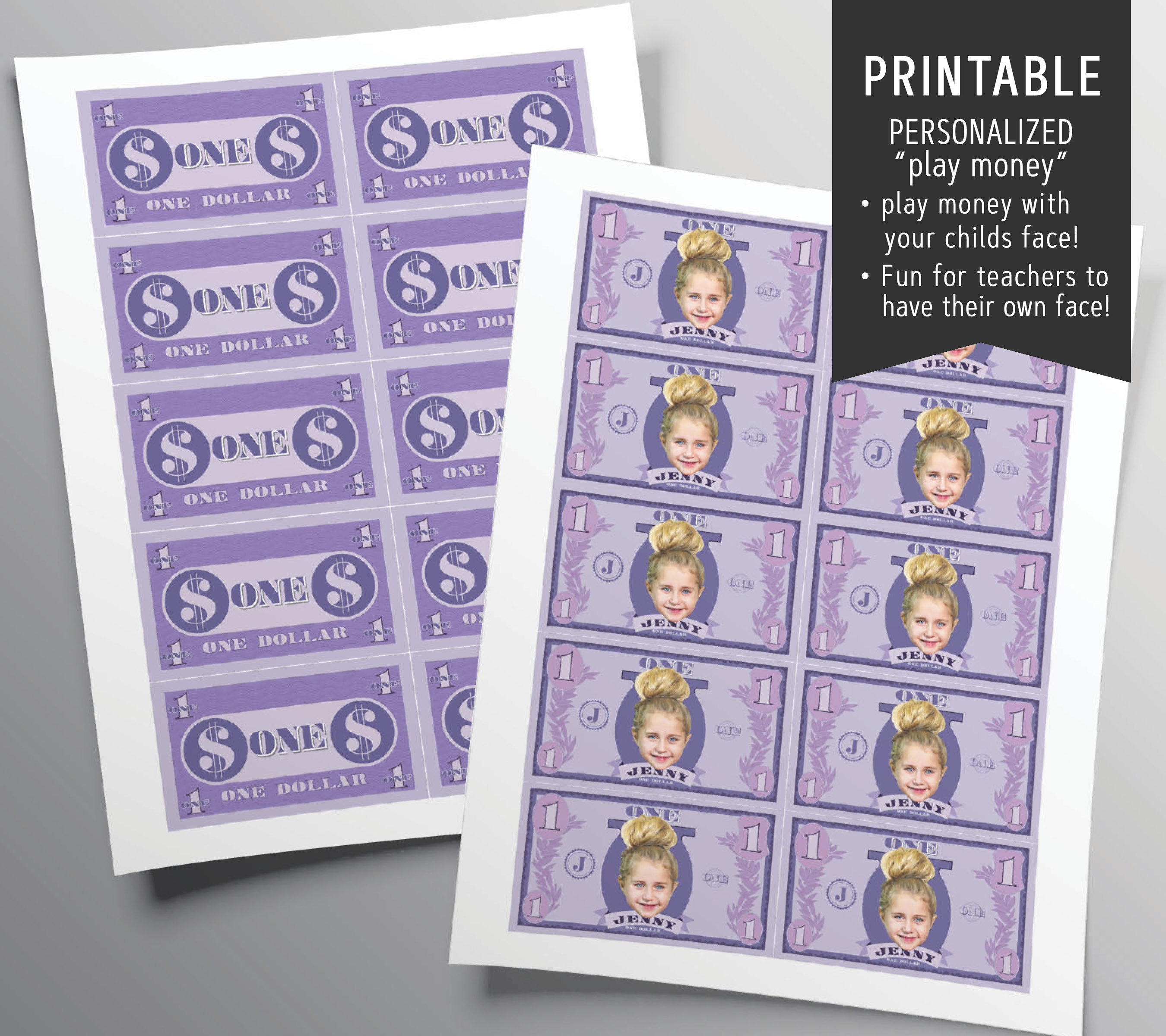 CUSTOM Play Money - Etsy