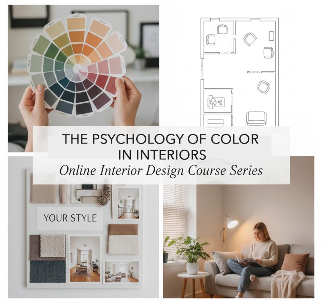 Psychology of Color in Interiors | Interior Design Course | Color ...